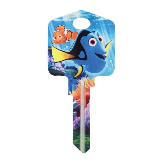 Disney Dory House & Padlock Universal Key Blank with Single Sided ...