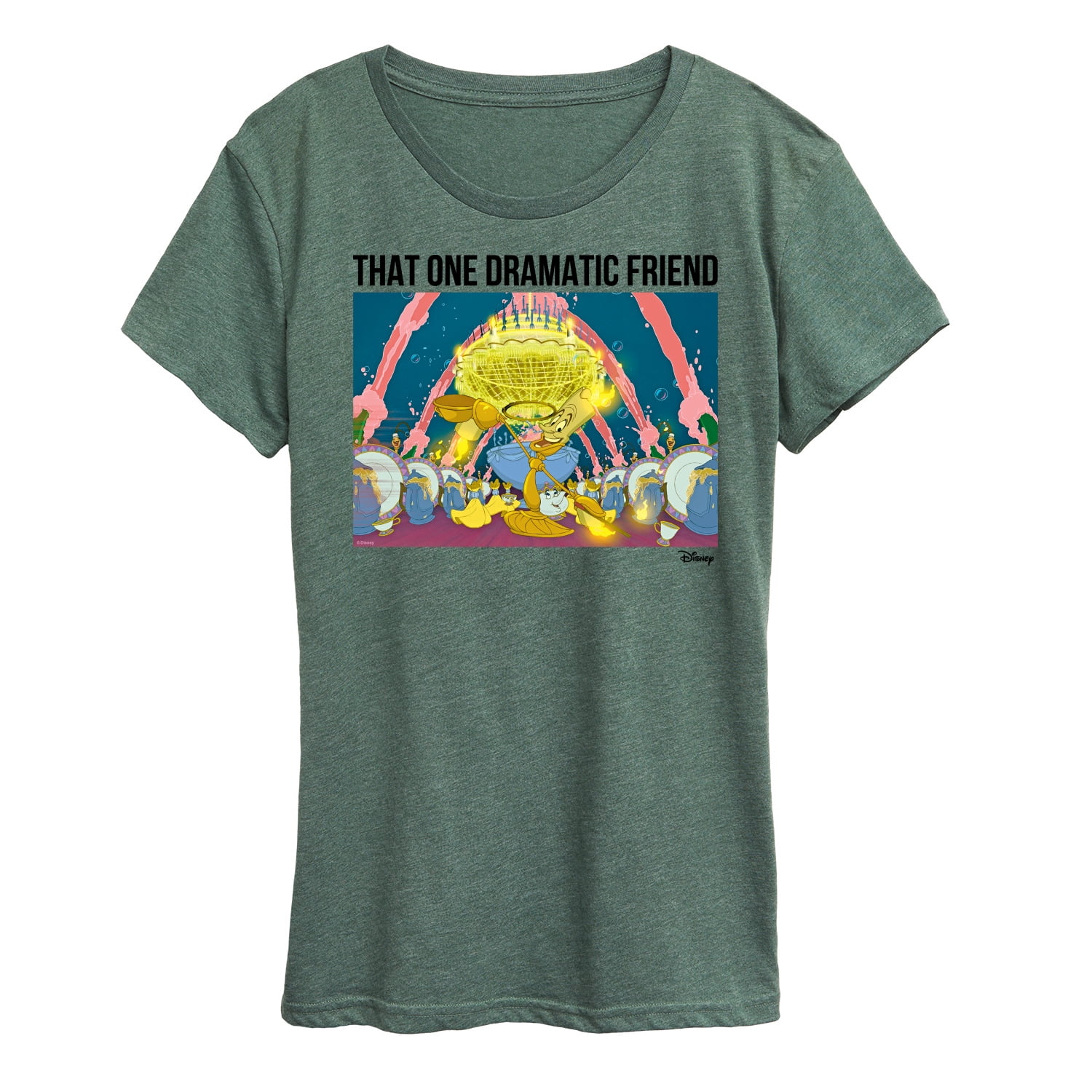 Disney - Dramatic Friend Meme - Women's Short Sleeve Graphic T-Shirt ...