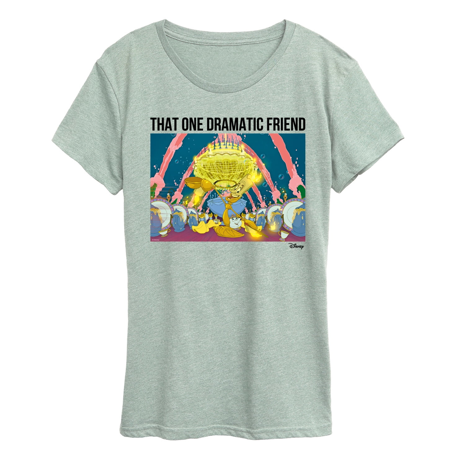 Disney - Dramatic Friend Meme - Women's Short Sleeve Graphic T-Shirt ...