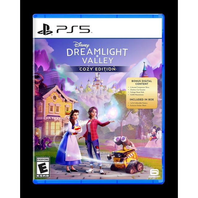 Exclusive Disney Dreamlight Valley Cozy Edition, New PS5 Game - Walmart.com