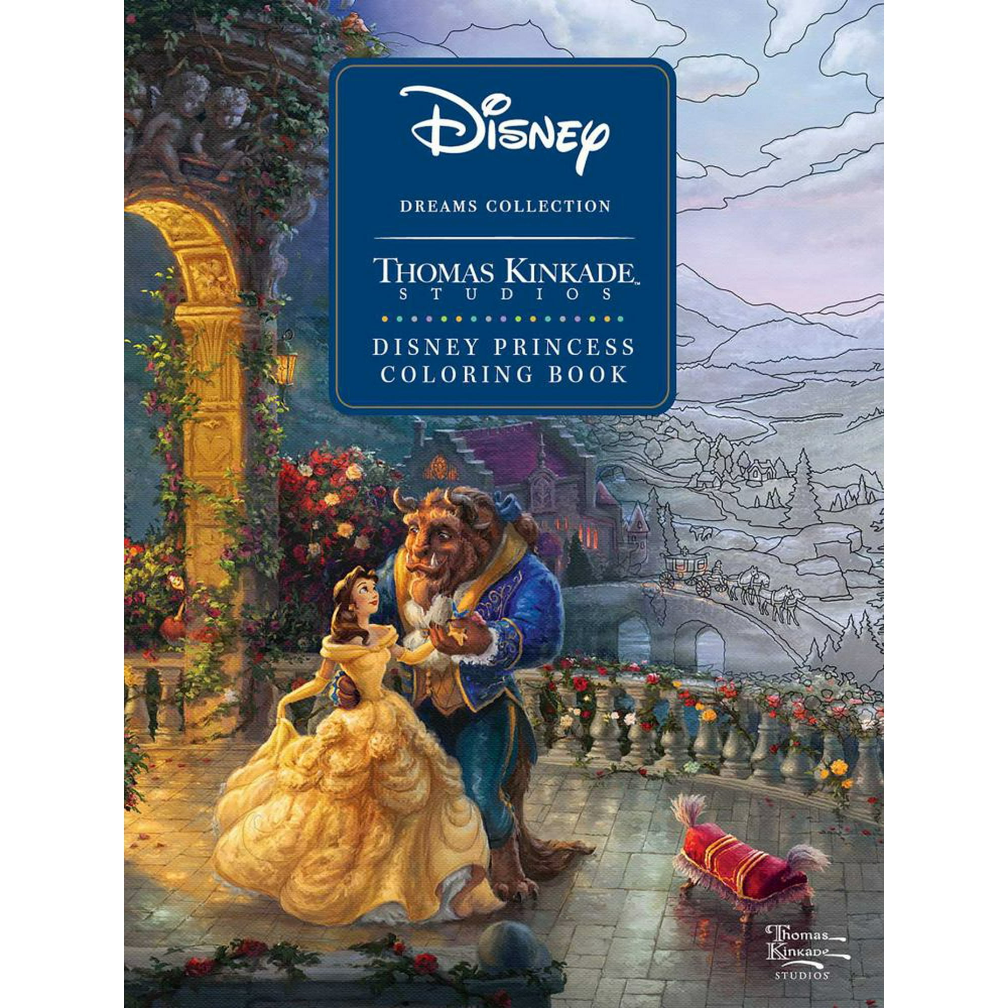 Thomas Kinkade Disney Beauty And The Beast Hidden Characters