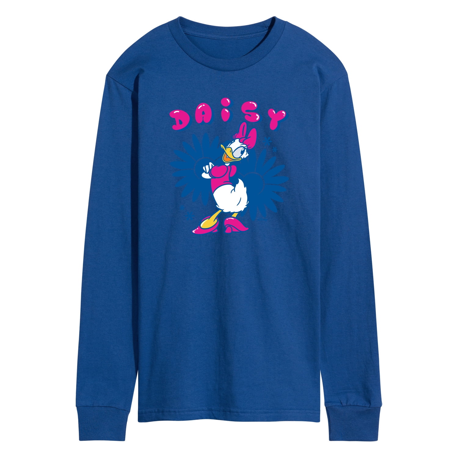 Disney - Drippin Daisy - Men's Long Sleeve Graphic T-Shirt - Walmart.com