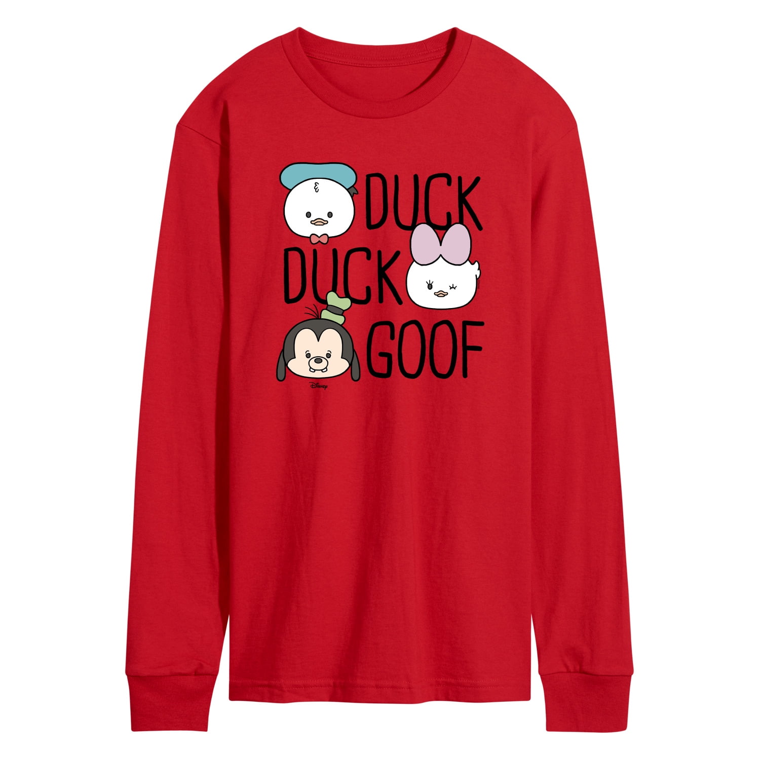 Disney - Duck Duck Goof - Men's Long Sleeve T-Shirt - Walmart.com