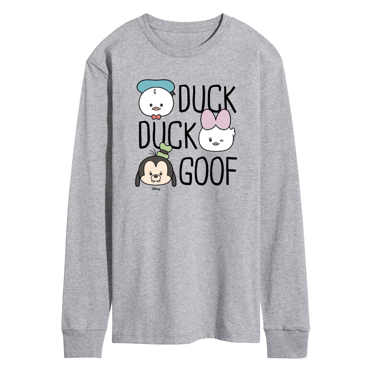 Disney - Duck Duck Goof - Men's Long Sleeve T-Shirt - Walmart.com