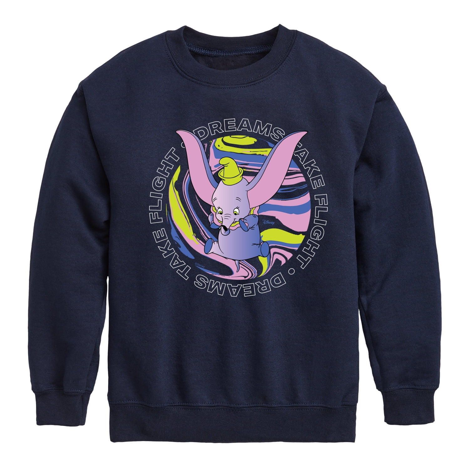 Disney Dumbo Animated - Dreams Take Flight - Toddler & Youth Crewneck ...