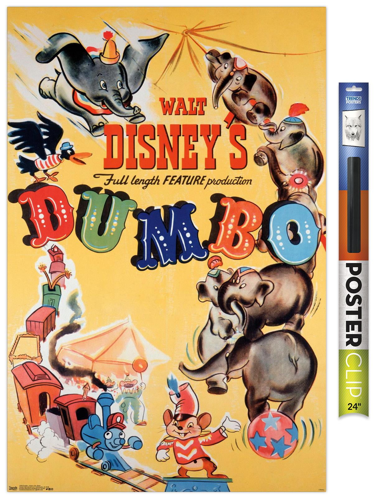 Disney Dumbo - Classic One Sheet Wall Poster, 22.375" x 34" - Walmart.com