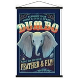 Disney Dumbo - Feather Wall Poster with Magnetic Frame, 22.375" x 34 ...