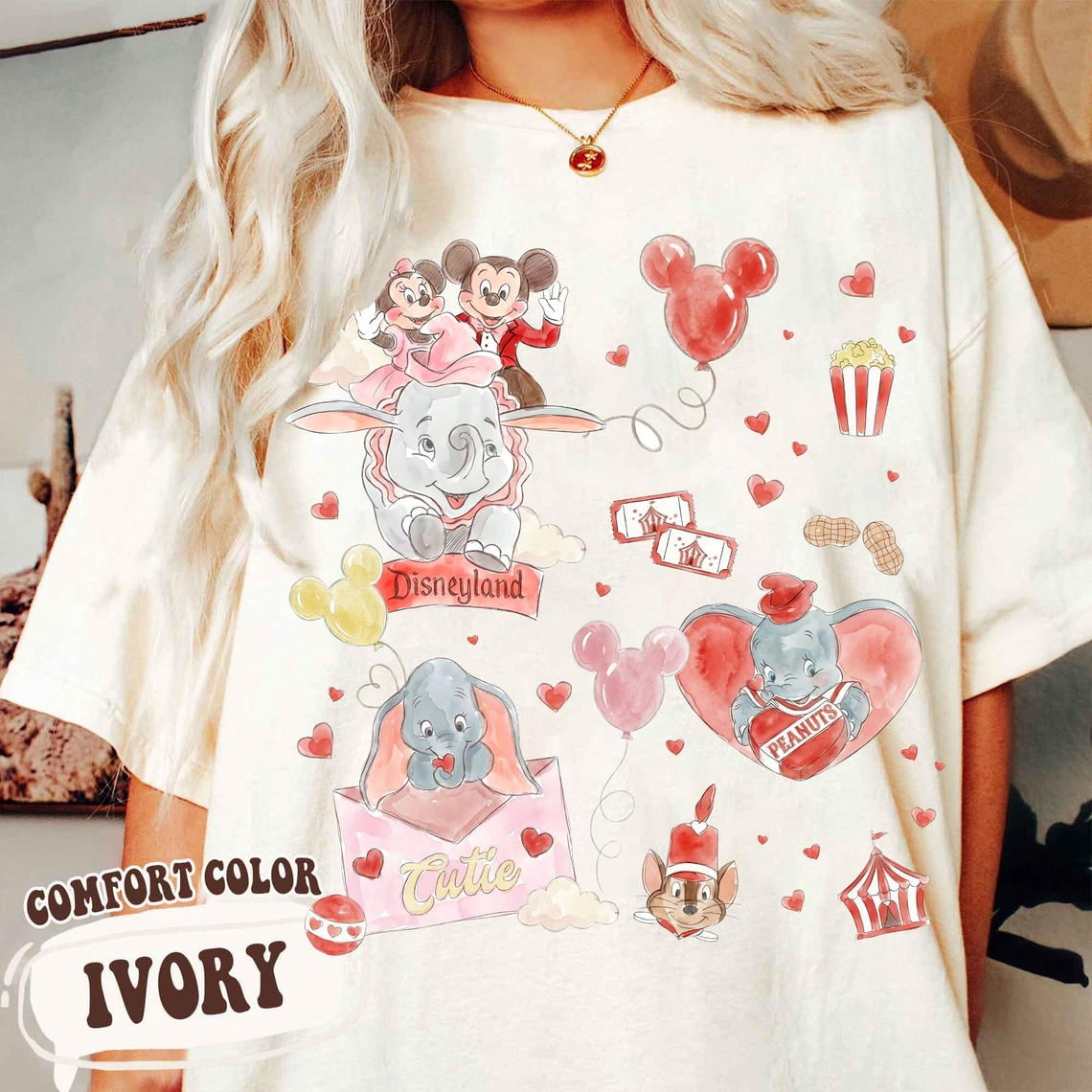 Disney Dumbo Mickey Minnie Cutie Valentine Sweet Gram Happy Day 2026 ...