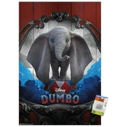 Disney Dumbo - Circus Poster Wall Poster with Magnetic Frame, 22.375" x ...