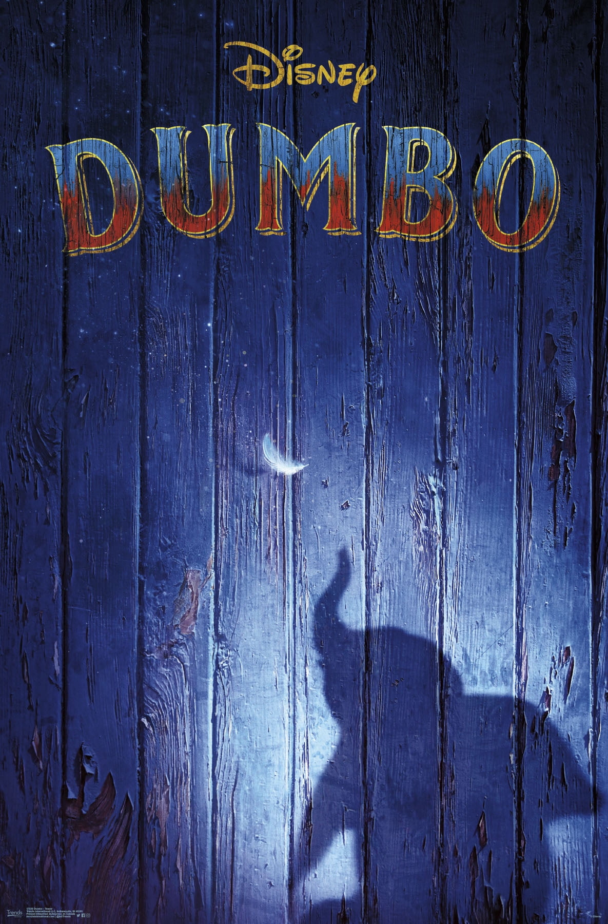 Disney Dumbo - Teaser Wall Poster, 22.375" x 34" - Walmart.com
