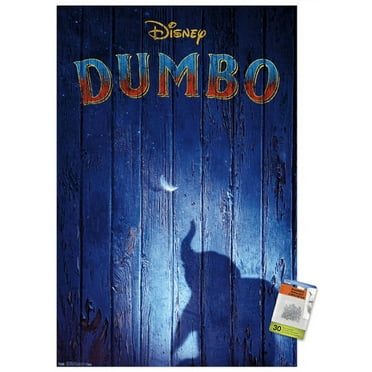 Disney Dumbo - Circus Poster Wall Poster with Magnetic Frame, 22.375" x ...