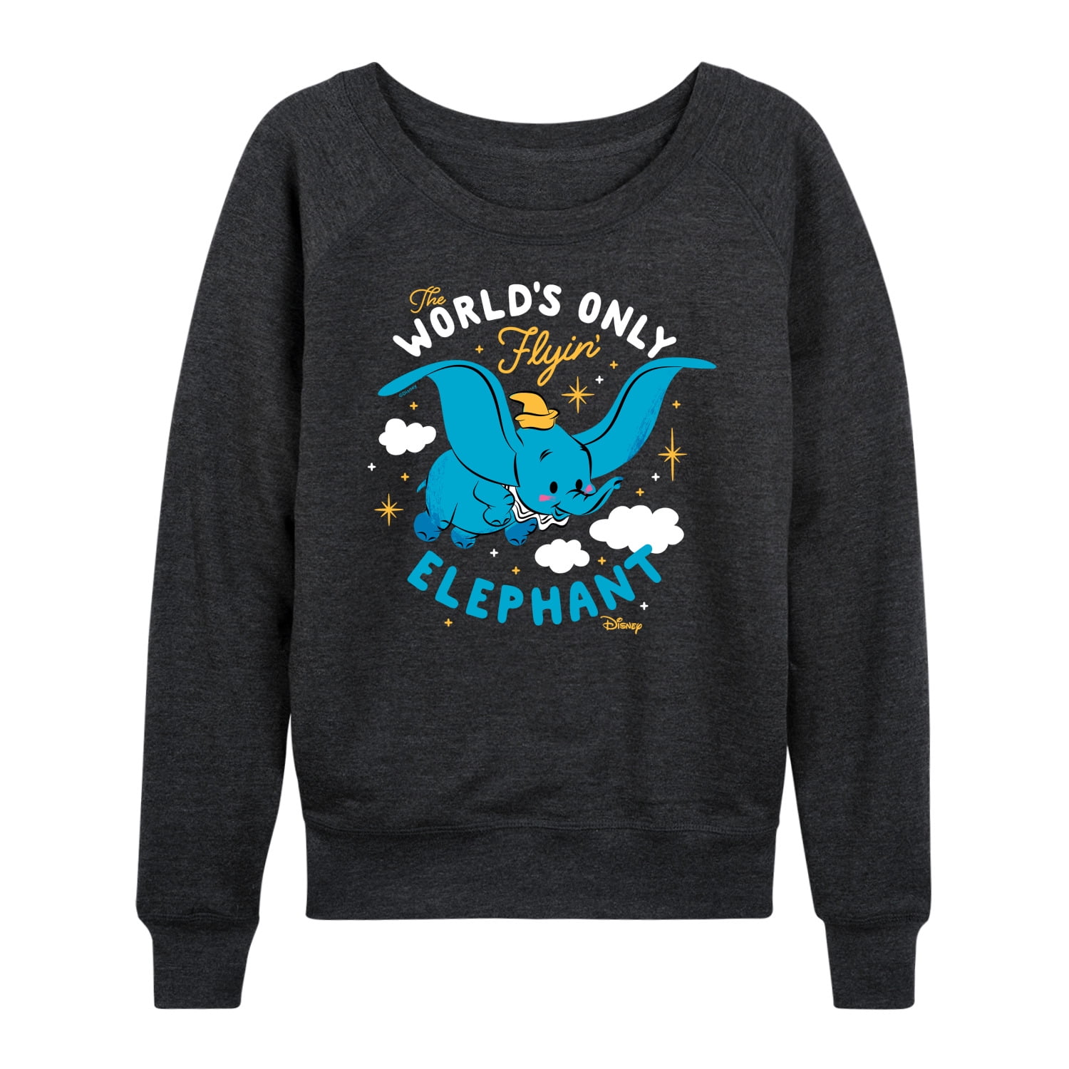 Disney - Dumbo - The World's Only Flying Elephant - Women's Lightweight ...