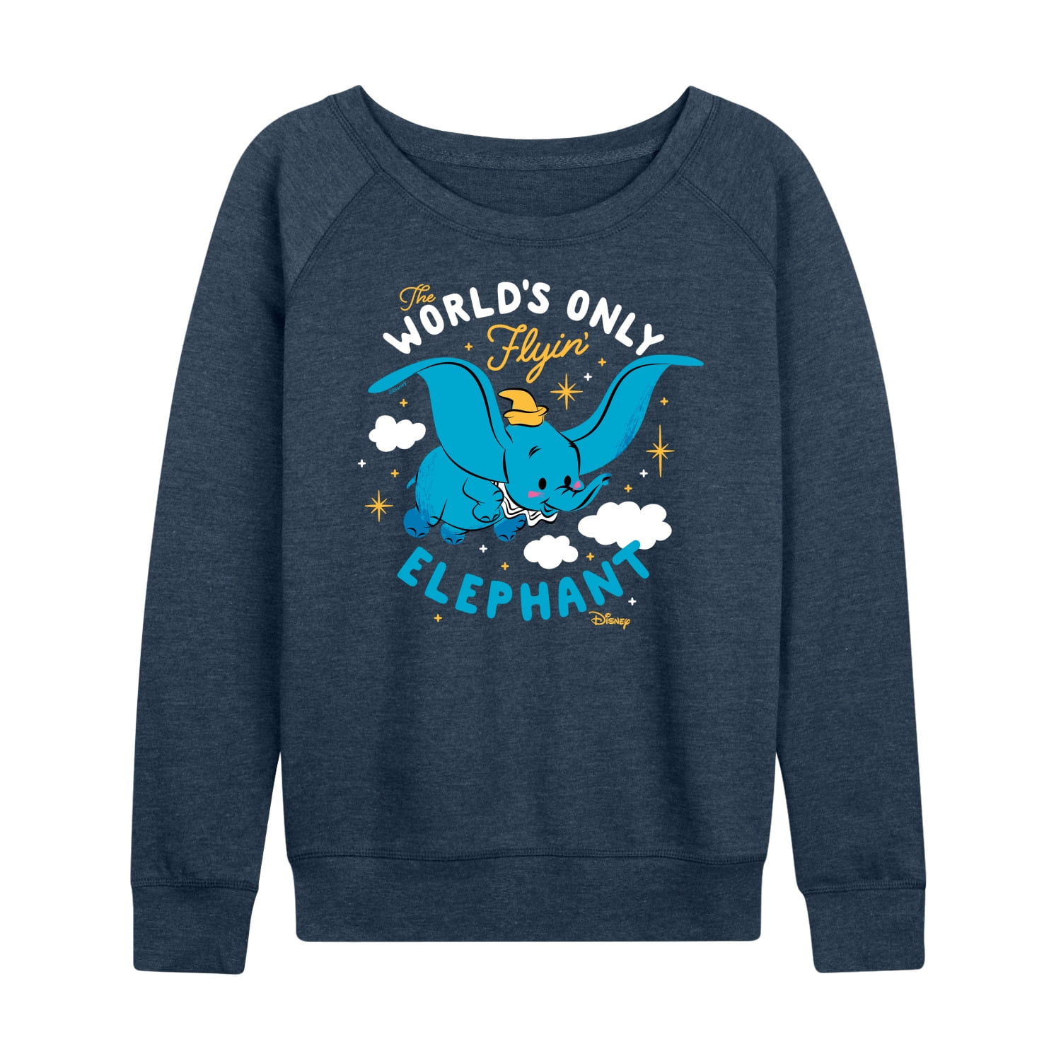 Disney - Dumbo - The World's Only Flying Elephant - Women's Lightweight ...