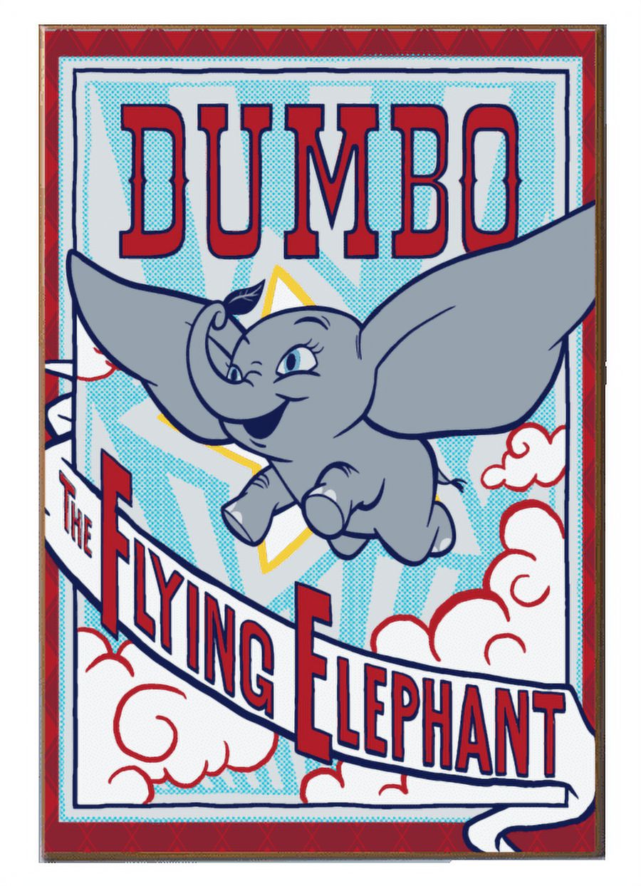 Disney Dumbo Wall Sign 13" x 19" Poster - Walmart.com