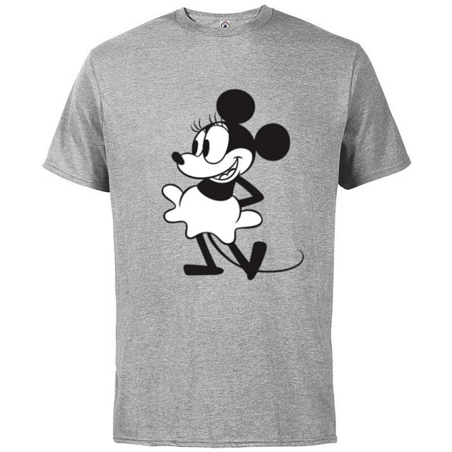 Disney Early Minnie Mouse Short Sleeve Cotton T Shirt For Adults