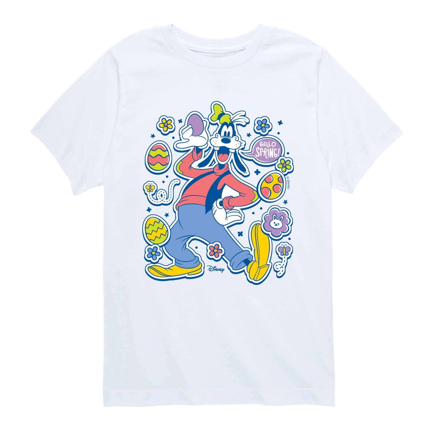 Disney - Easter Stickers - Youth Boys Short Sleeve Graphic T-Shirt ...