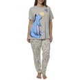 Disney Eeyore Butterfly T-Shirt & Watercolor Pajama Pants Women's Plus ...