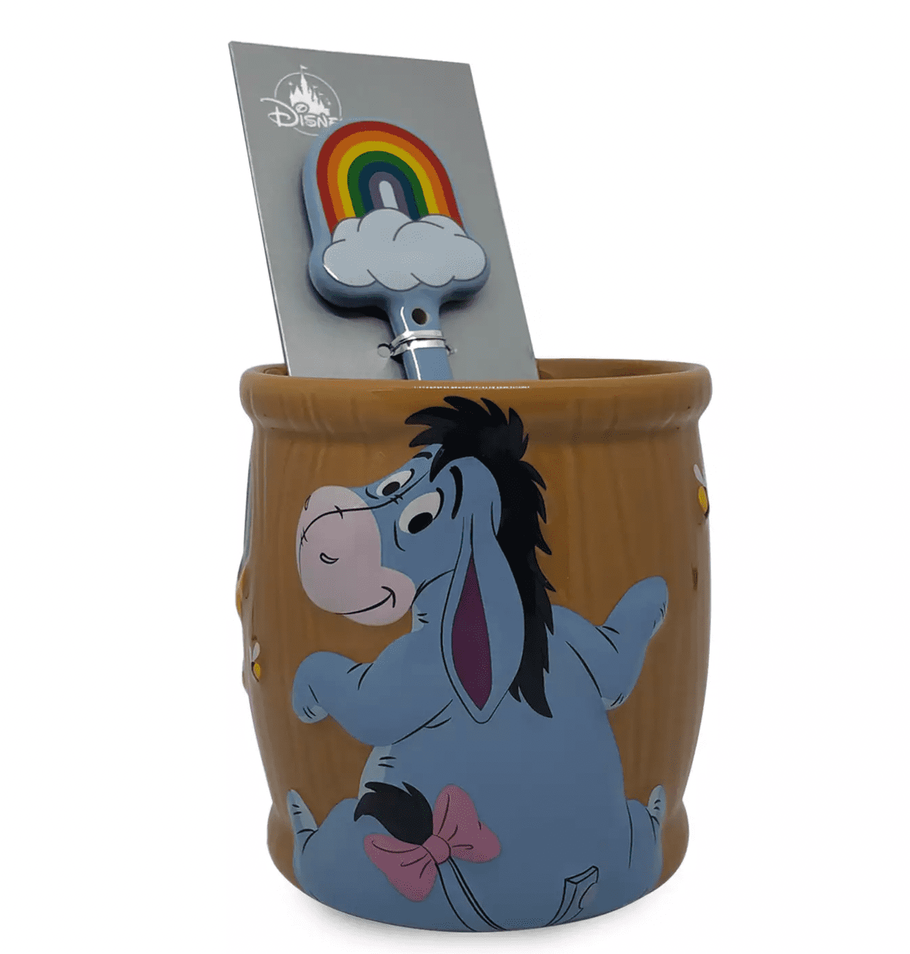 Disney Eeyore Winnie the Pooh Ceramic Coffee 16oz Mug and Spoon Set New ...