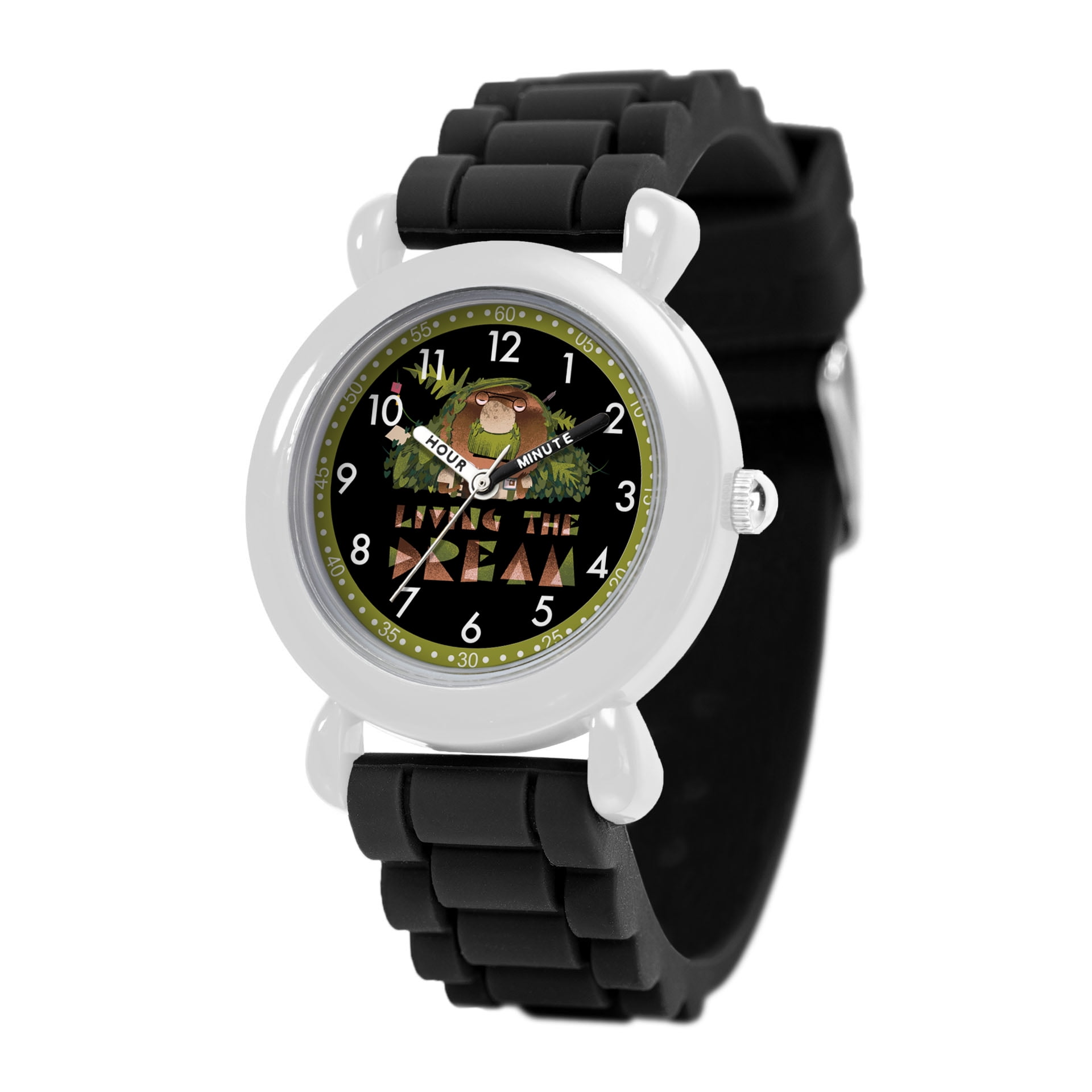 Disney Elemental Movie, Fern, Kids' Gray Plastic Time Teacher Analog ...