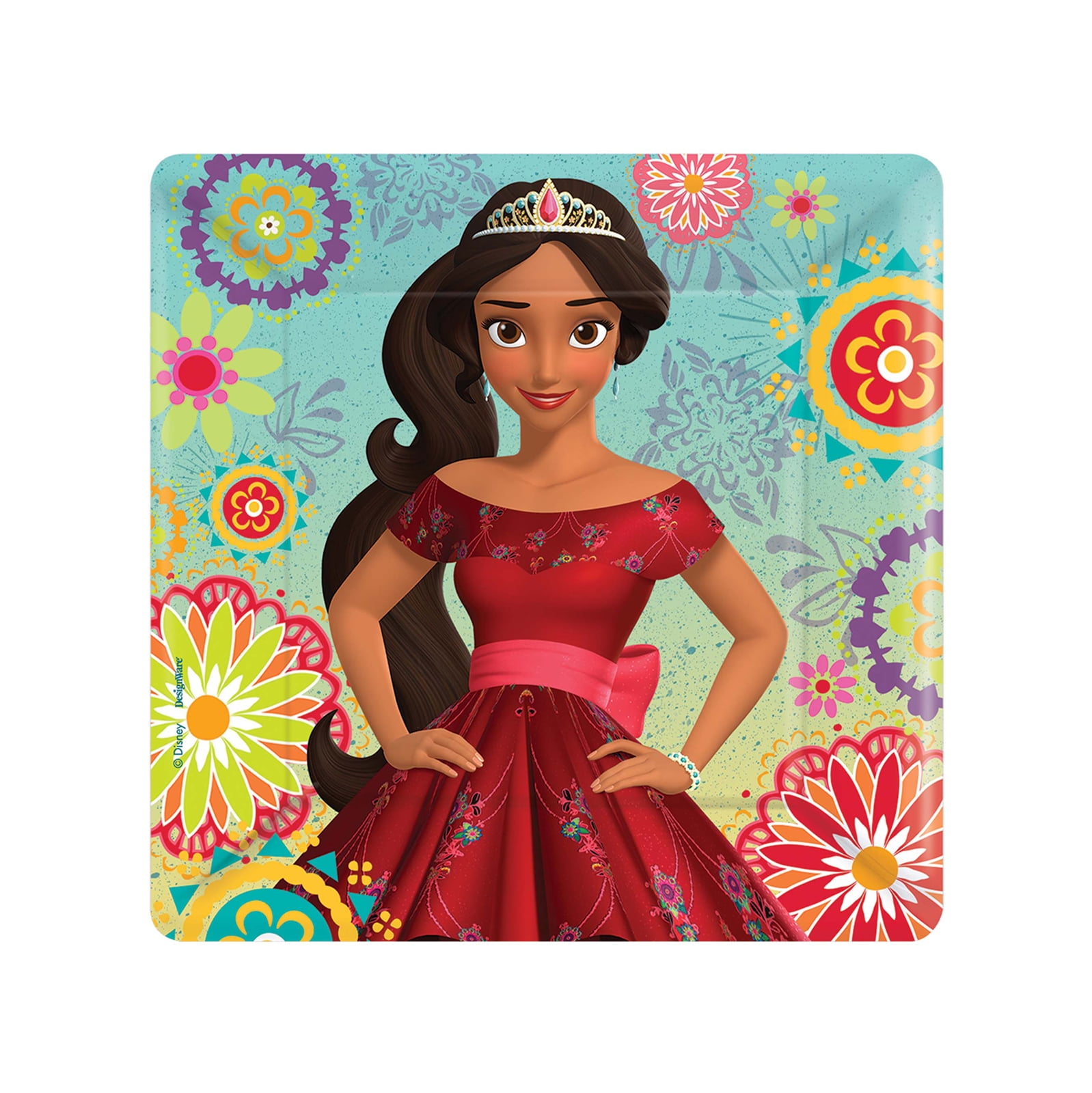 Disney Elena Party Supplies - 7" Dessert Plates Tableware (8 Count ...