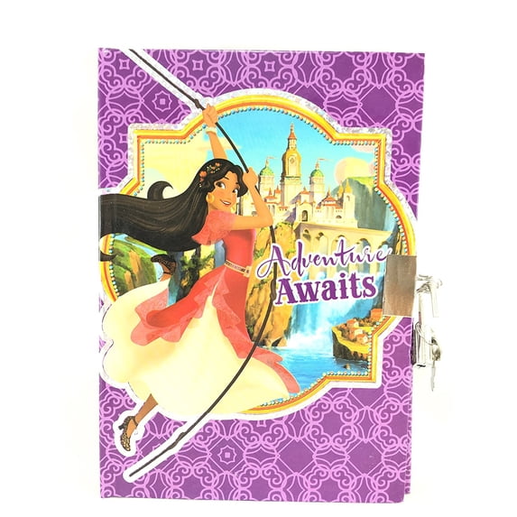 Disney Elena of Avalor Lockable Blank Diary & Journal, Assorted Colors ...