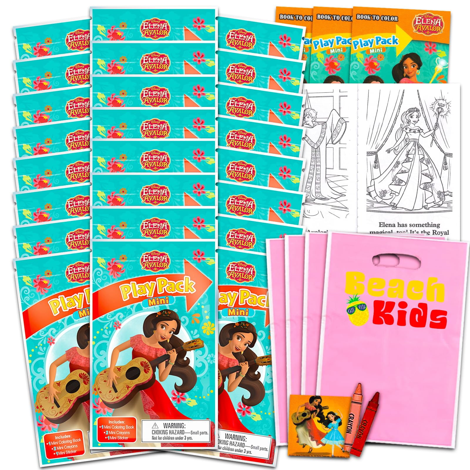 Disney Elena ofITSC Avalor Mini Party Favors Set for Bundle with 24 ...