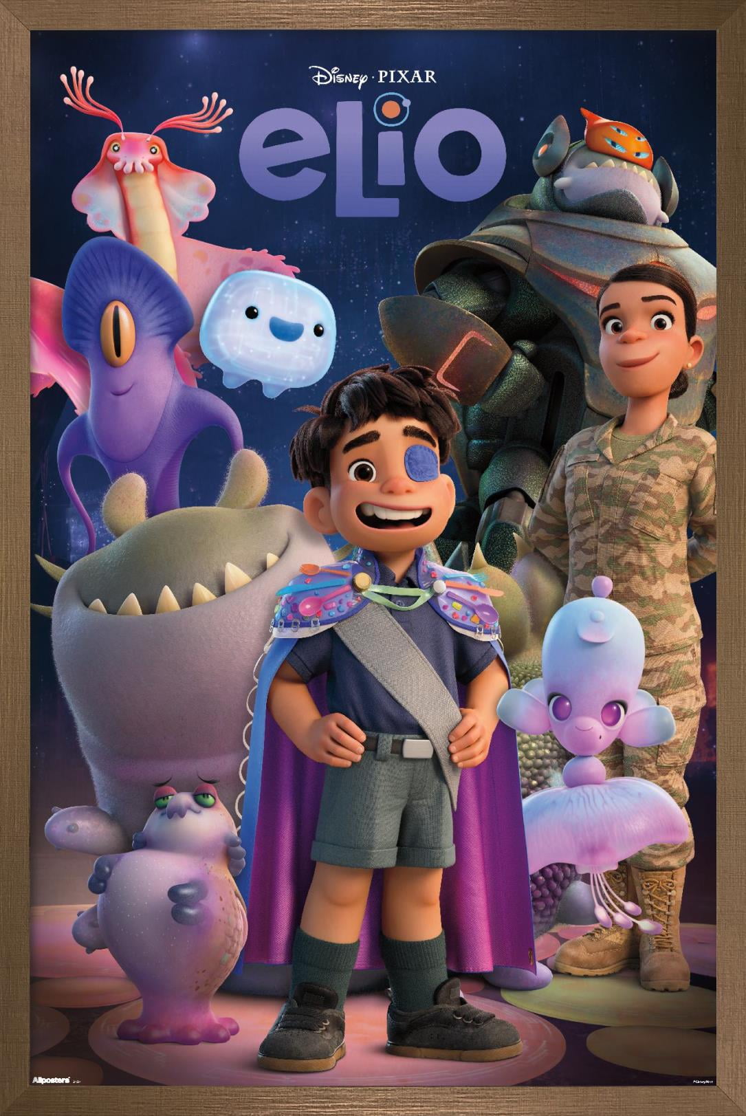 Disney Elio (2025) - Group Wall Poster, 14.725" x 22.375" Framed ...