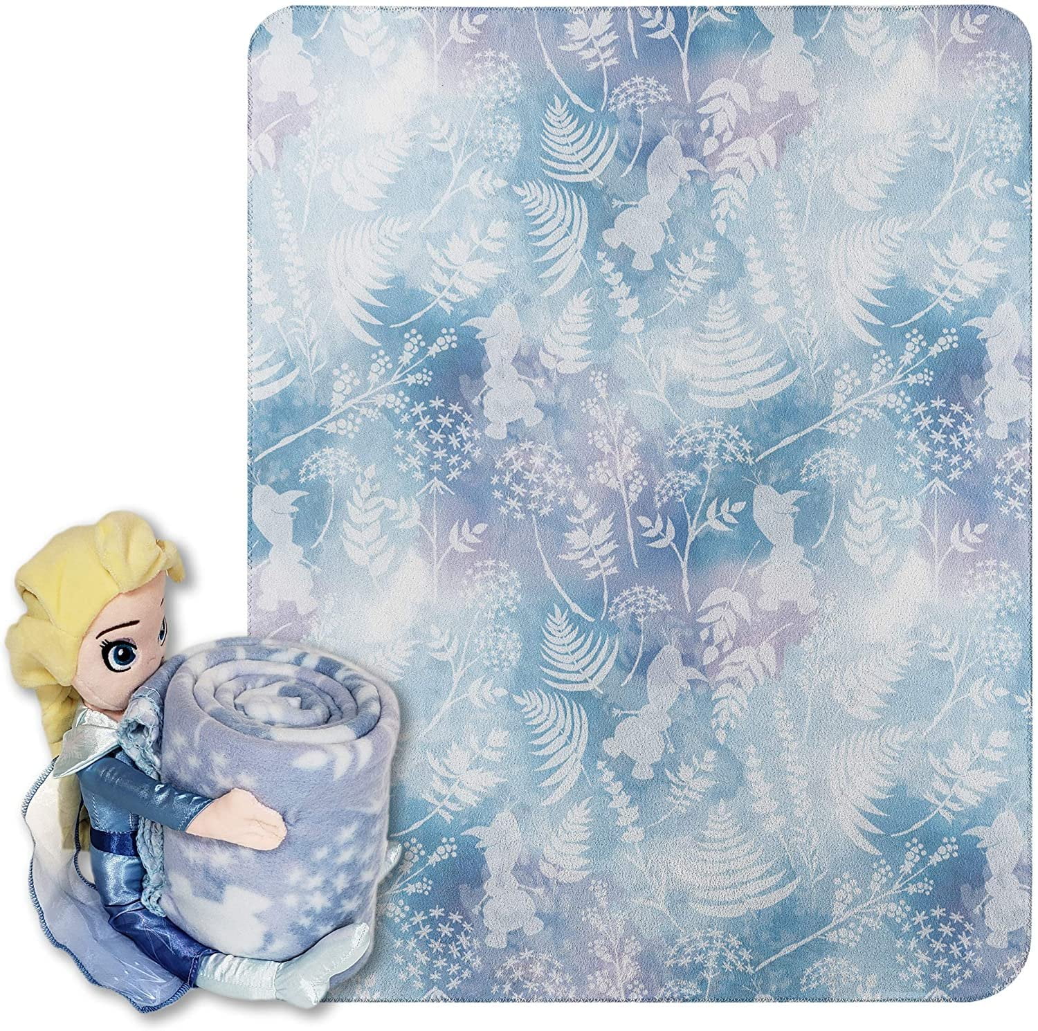 Disney Frozen 2, "Whimsical Patter Elsa" Character Shaped Pillow ...