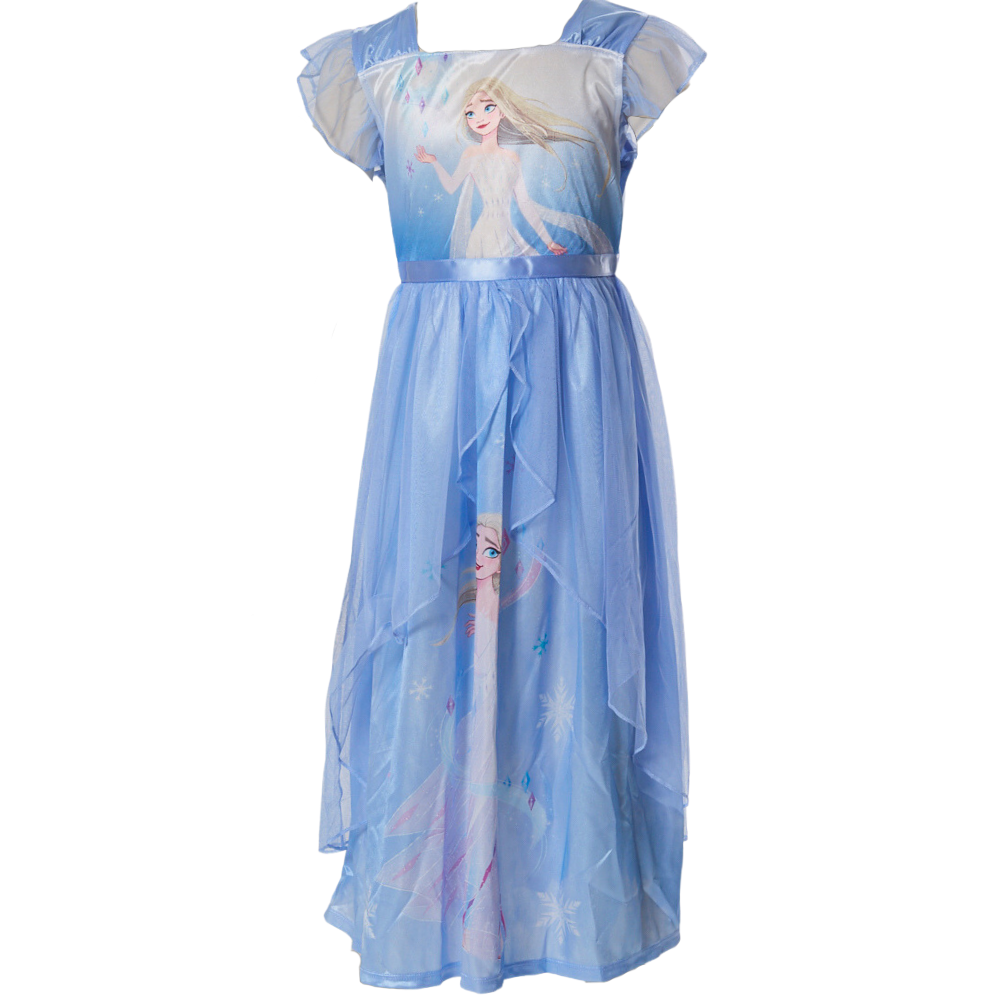 The Little Mermaid Ariel Toddler Girls Fantasy Gown Nightgown Pajamas ...