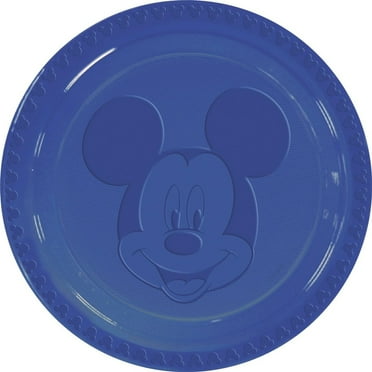 Mickey Mouse Shaped Paper Dinner Plates, 9in, 8ct - Walmart.com