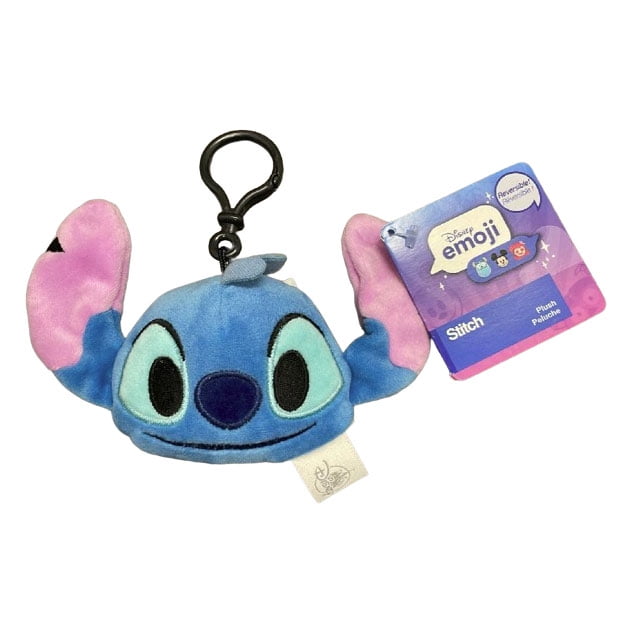 Disney Emoji Reversible Plush Keychain - STITCH [3 inch] - Walmart.com