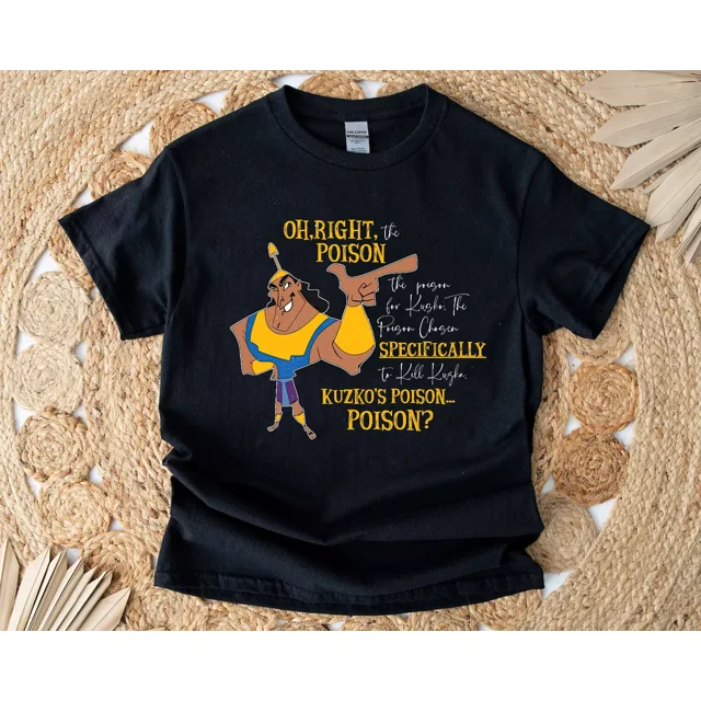 Disney Emperor's New Groove Kronk Kuzco Poison Unisex Adult Tee ...