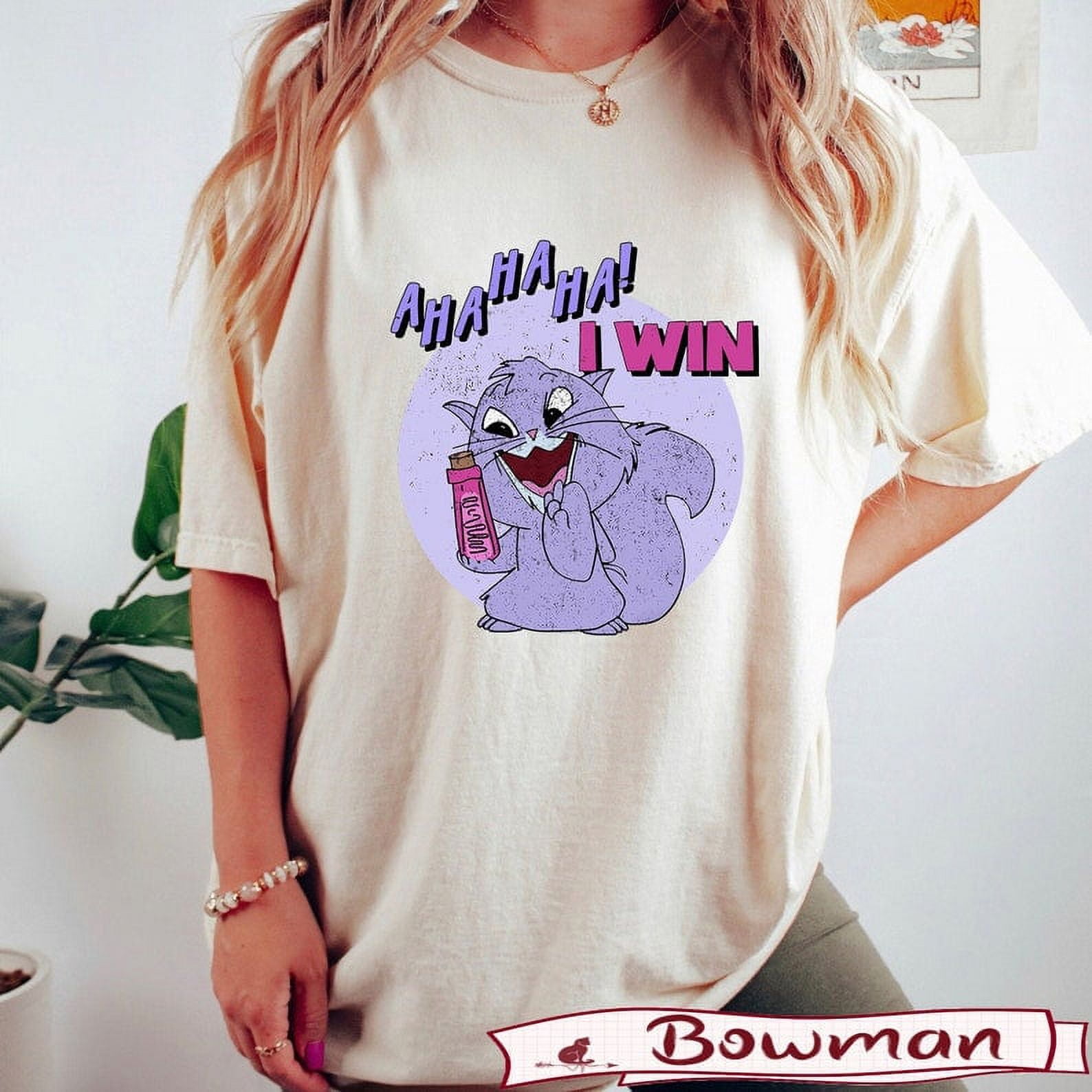 Disney Emperor's New Groove Yzma Cat Ahaha I Win shirt, The Emperor's ...