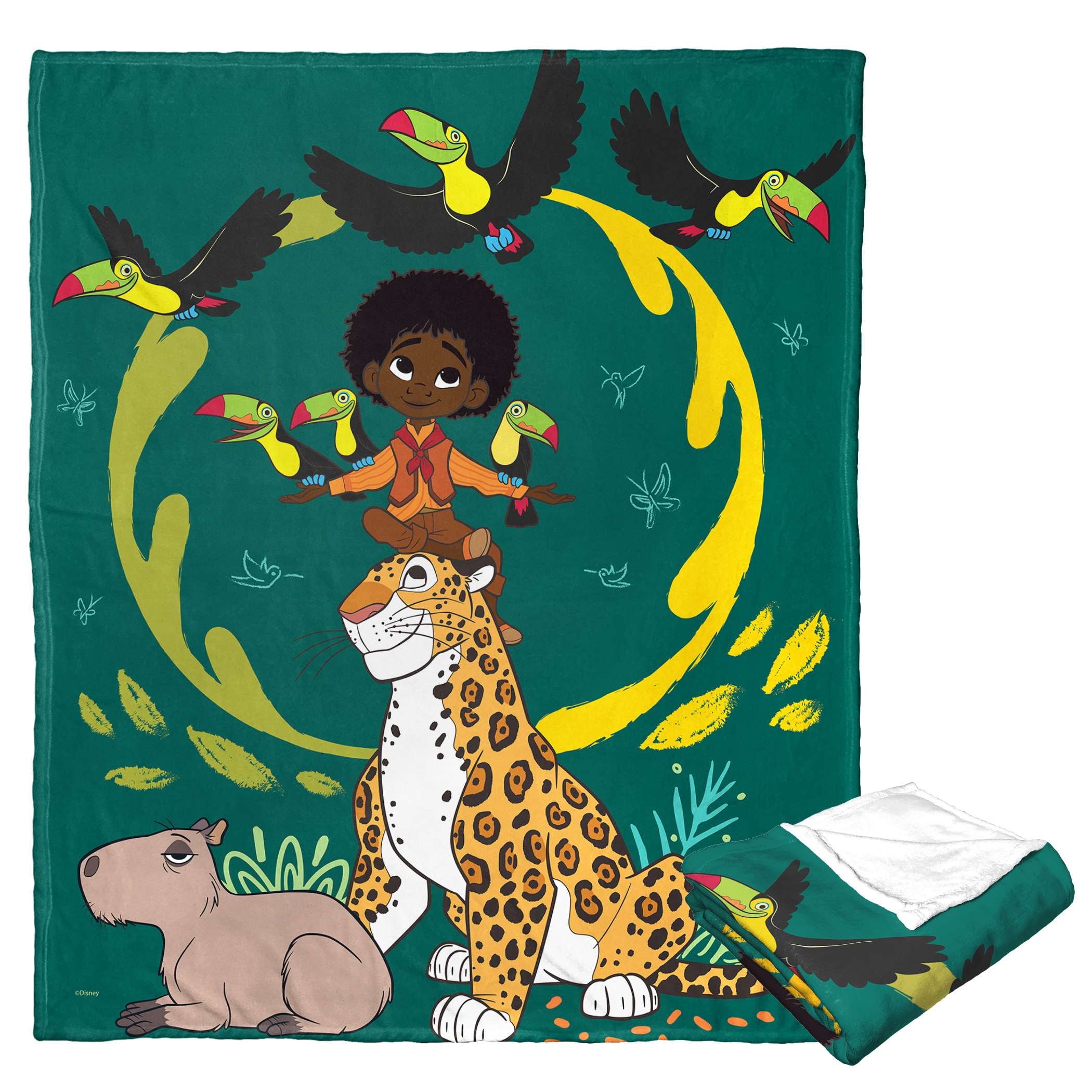 Disney Encanto Animal Magnet Kids Silk Touch Throw Blanket, 50 x 60 ...