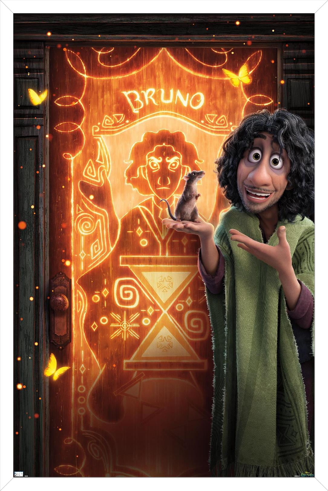 Disney Encanto - Bruno Wall Poster, 22.375" x 34" Framed - Walmart.com