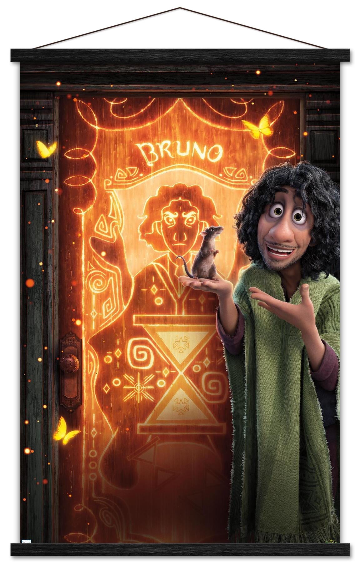 Disney Encanto - Bruno Wall Poster with Magnetic Frame, 22.375" x 34 ...