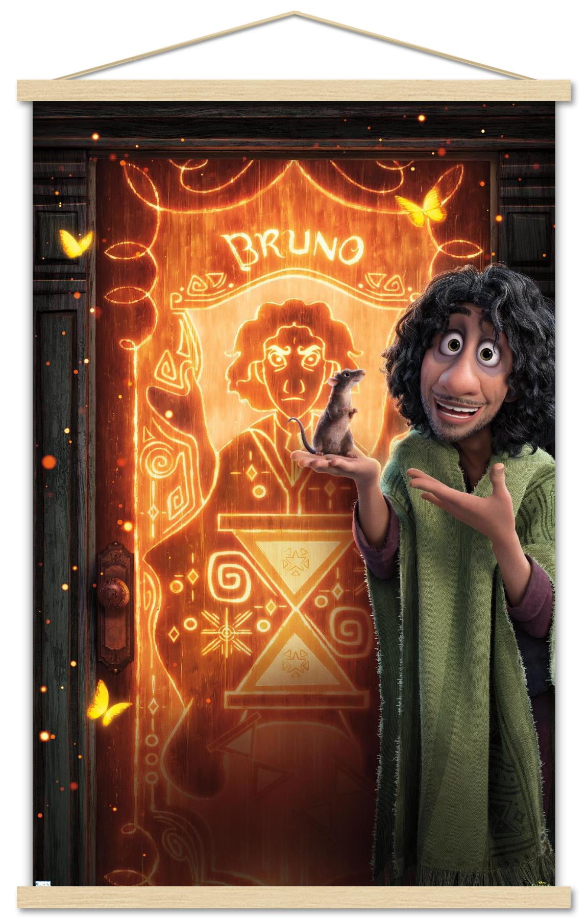 Disney Encanto - Bruno Wall Poster with Magnetic Frame, 22.375" x 34 ...