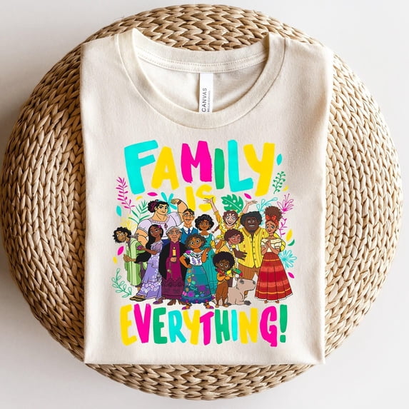 Disney Encanto Characters Group Shirt Family Is Everything T-shirt ...