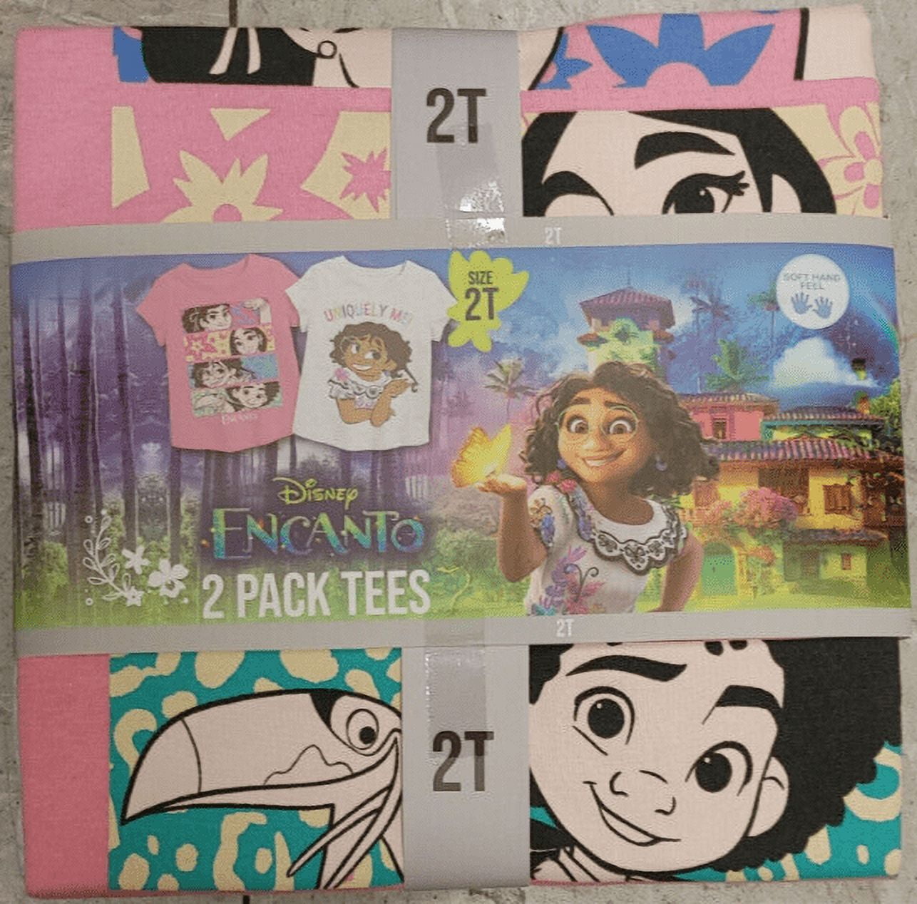 Disney Encanto Girl's 2 Pack Short Sleeve Graphic Tees (4T) - Walmart.com
