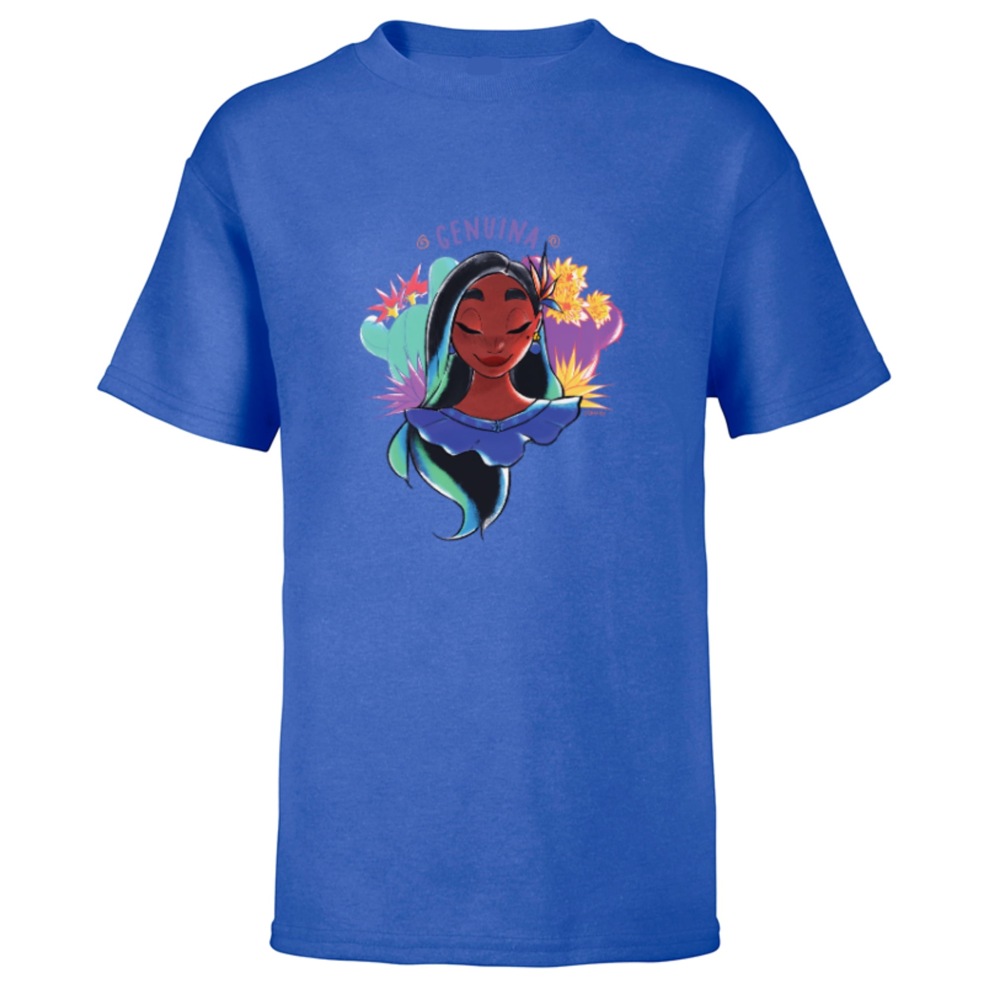 Disney Encanto Isabela Madrigal Colorful Vibes Genuina - Short Sleeve T ...