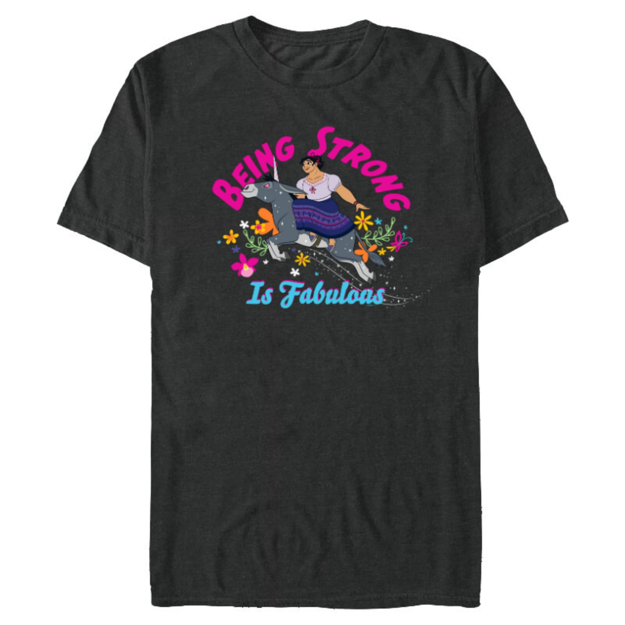 Disney Encanto Luisa Being Strong is Fabulous - Short Sleeve Blended T ...