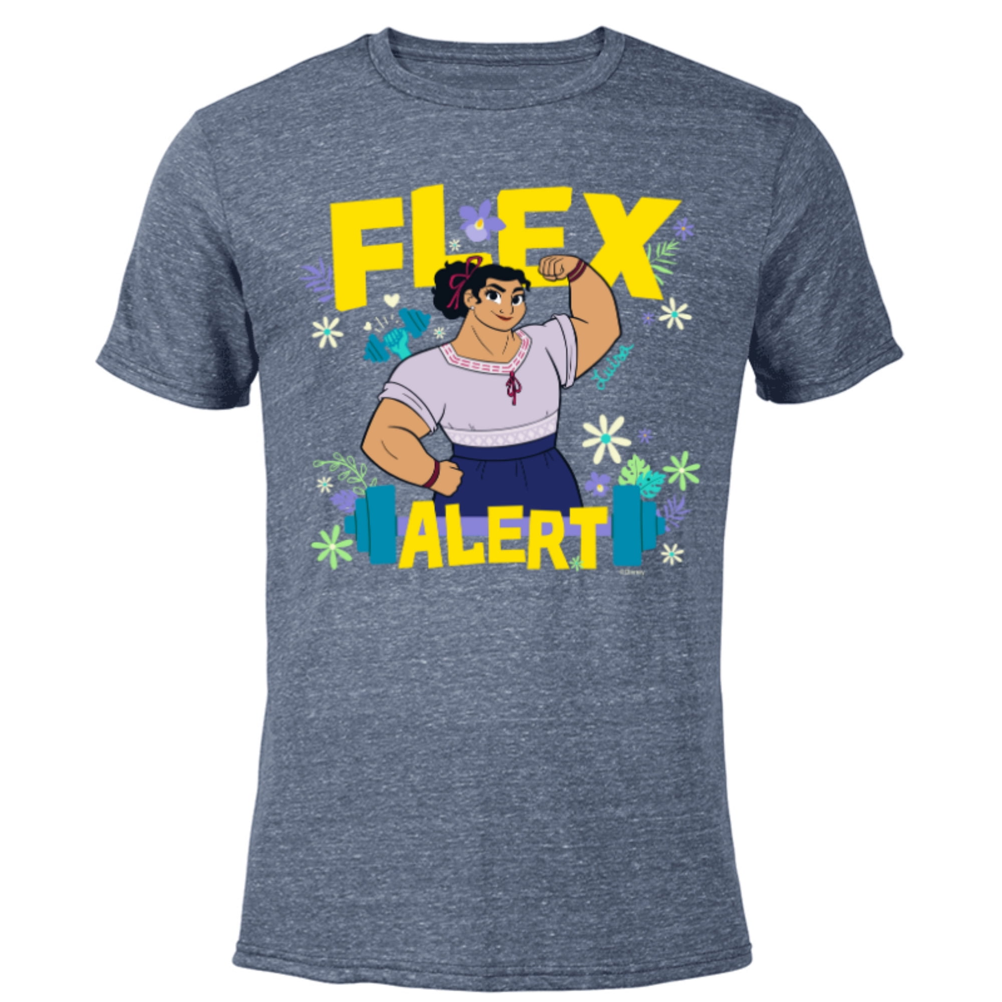 Disney Encanto Luisa Madrigal Flex Alert - Short Sleeve Blended T-Shirt ...