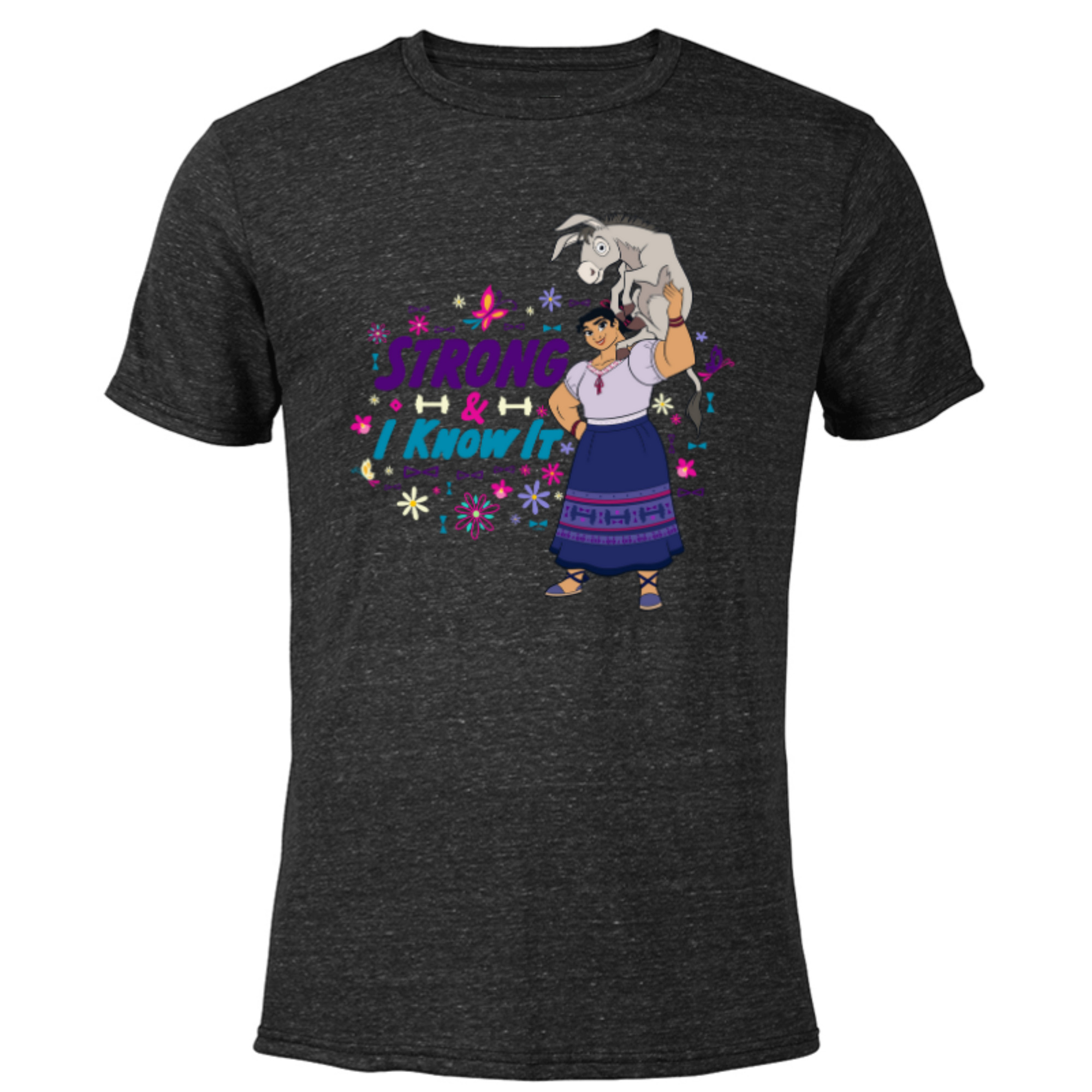 Disney Encanto Luisa Strong I know It - Short Sleeve Blended T-Shirt ...
