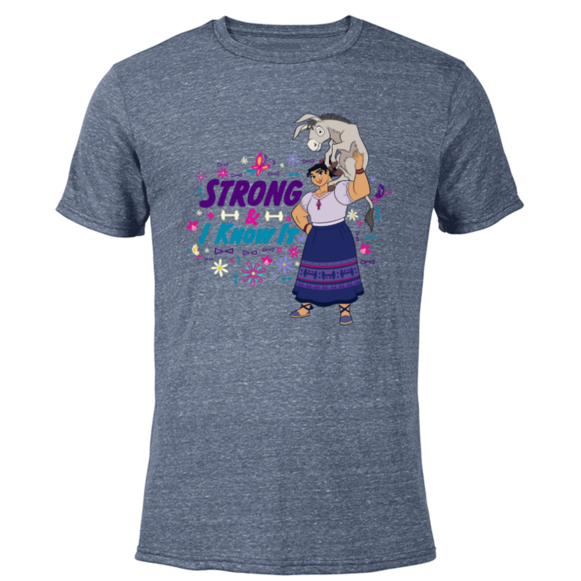 Disney Encanto Luisa Strong I know It - Short Sleeve Blended T-Shirt ...