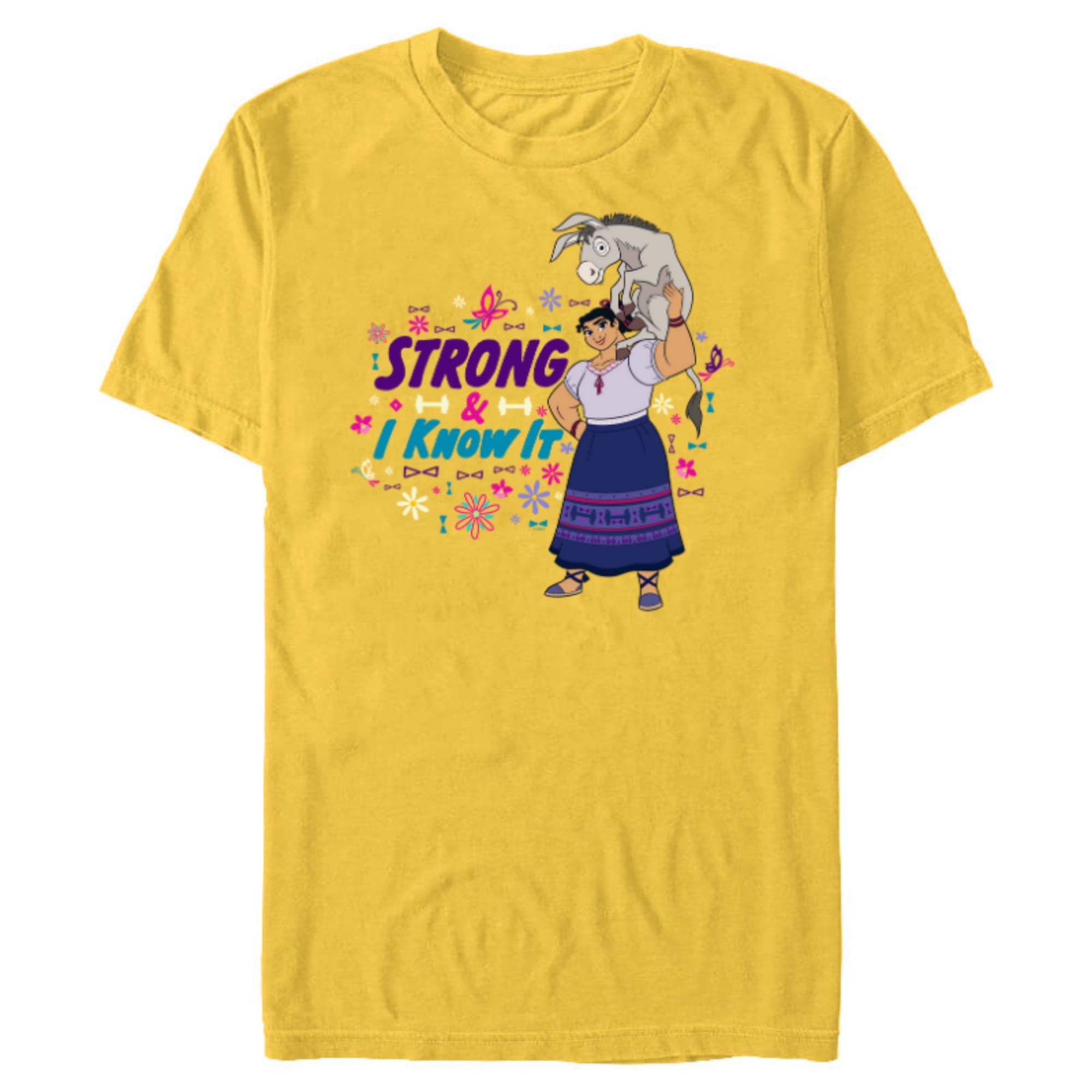 Disney Encanto Luisa Strong I know It - Short Sleeve Blended T-Shirt ...