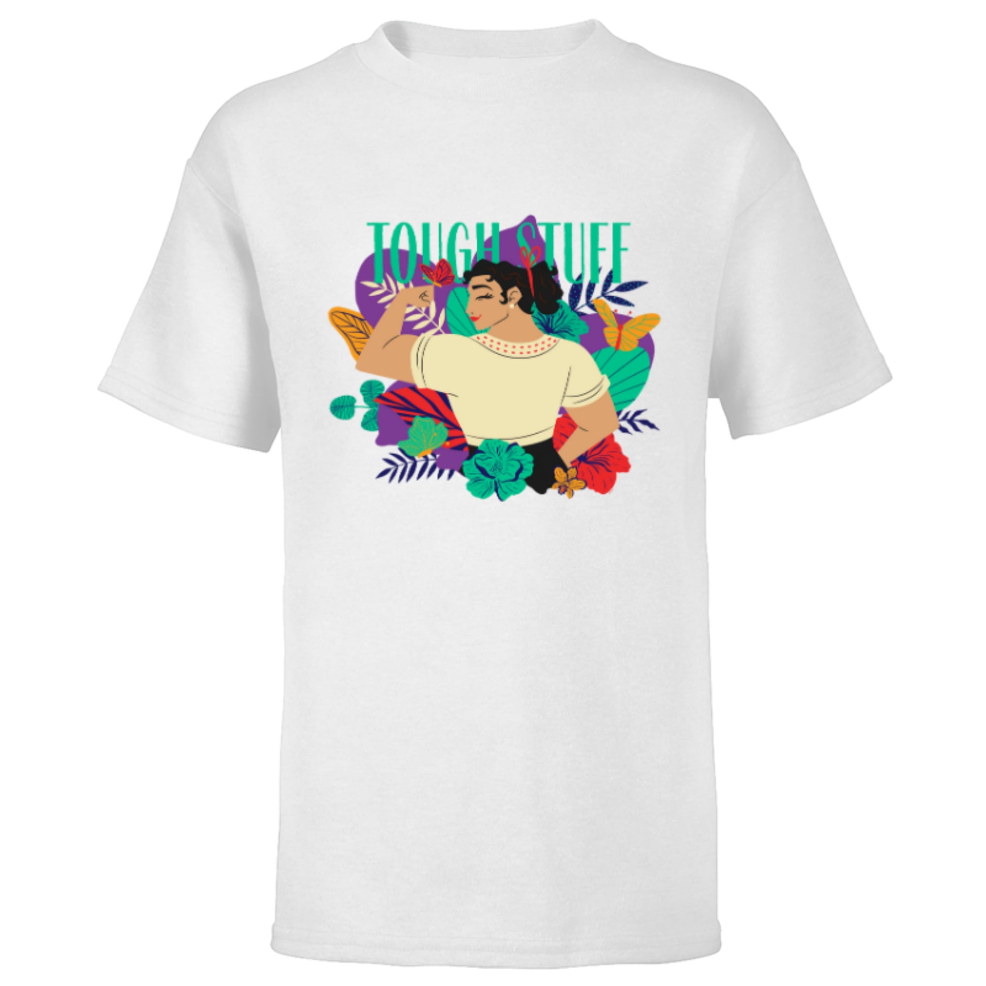 Disney Encanto Luisa Tough Stuff Floral Paradiso - Short Sleeve T-Shirt ...