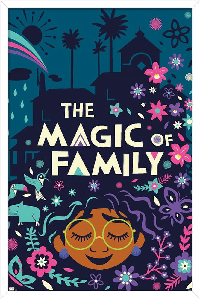 Disney Encanto - Magic Wall Poster, 14.725" x 22.375", Framed - Walmart.com
