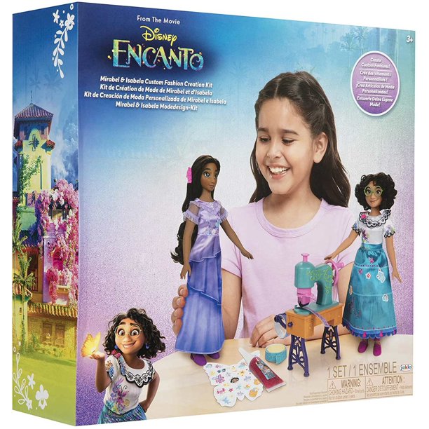 Disney Encanto Mirabel & Isabela Custom Fashion Creation Kit - Walmart ...