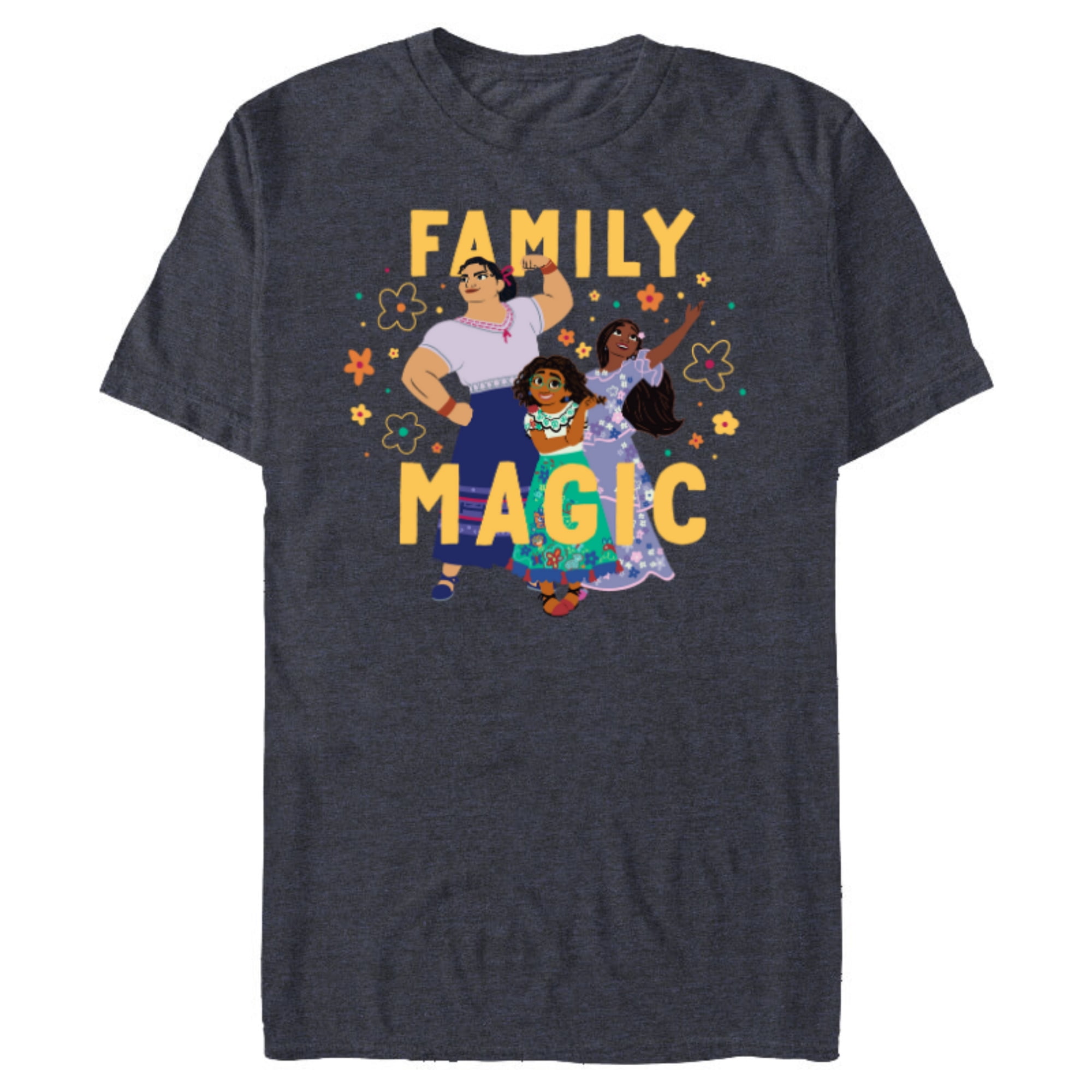 Disney Encanto Mirabel Isabela Luisa Madrigal Family Magic - Short Sleeve Blended T-Shirt for ...