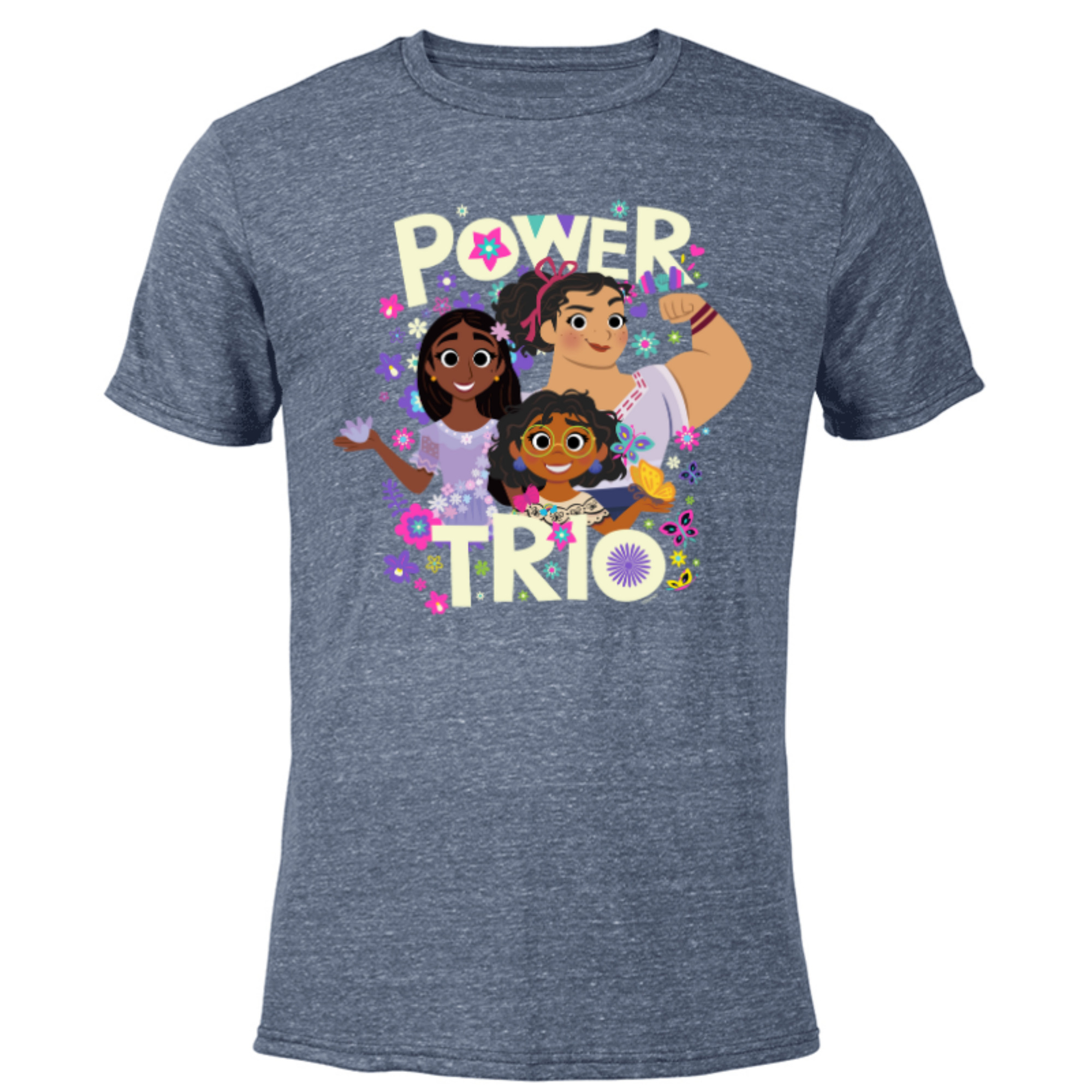 Disney Encanto Mirabel Isabela Luisa Power Trio - Short Sleeve Blended ...